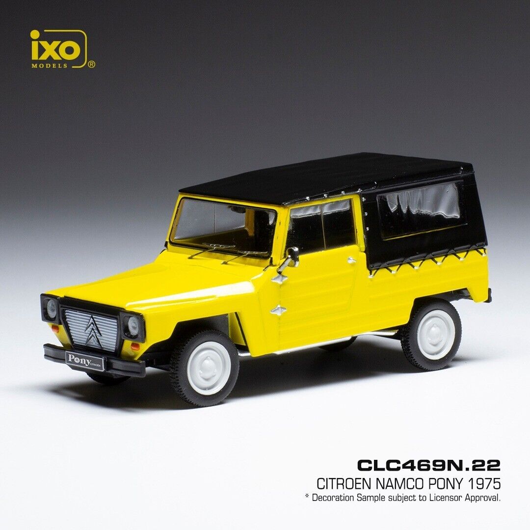 CITROEN Namco Pony 1975 - 1:43 IXO CLC469N.22 - Hexos miniatures